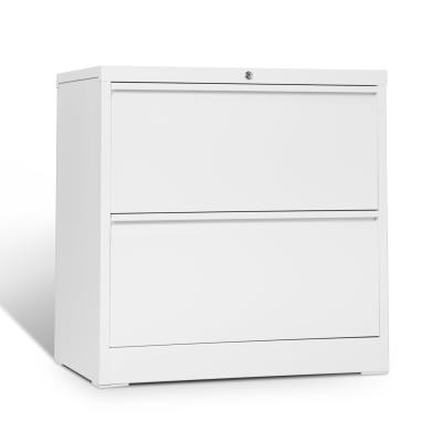 China STEELART office used metal folding style 2 drawer lateral file storage cabinet for sale