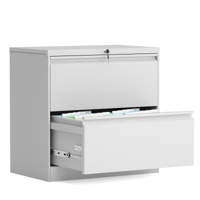 China Aobabo Lateral file cabinet 2 drawer for letter and legal size folder ,fast assemble without screws for sale