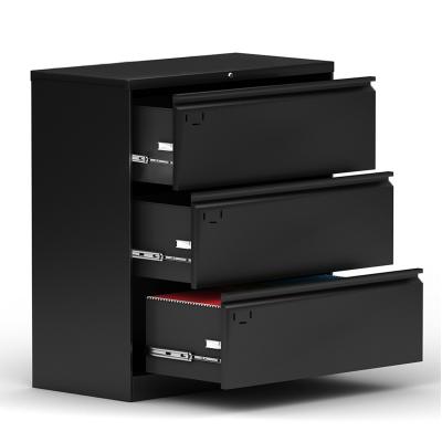 China High quality office lateral document metal 3 drawer cabinet made in China for sale