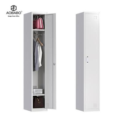 China Single Metal Student Locker and Iron Locker Can be Used as Wardrobe, Made of High Quality Cold Rolled Steel for sale