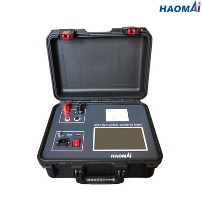 China 200A Multipurpose Contact Resistance Meter , Lightweight Circuit Breaker Testing Kit for sale