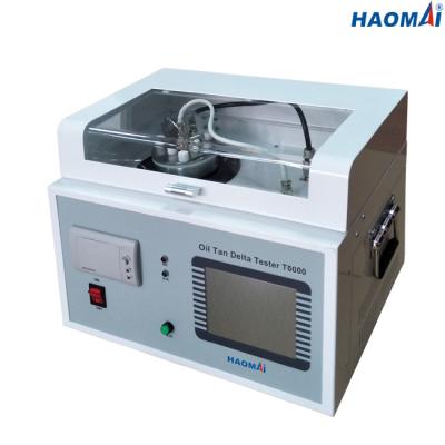 China Lightweight Transformer Oil BDV Test Kit , 600V Oil Tan Delta And Resistivity Tester for sale
