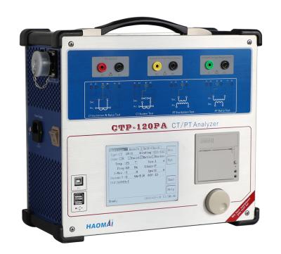 China 9kg Multitap CT PT Current Transformer Analyzer IEC Test Standard for sale