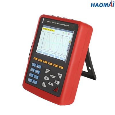 China Handheld Power Quality Analyzer 3 Phase 1000A Vibration Proof for sale