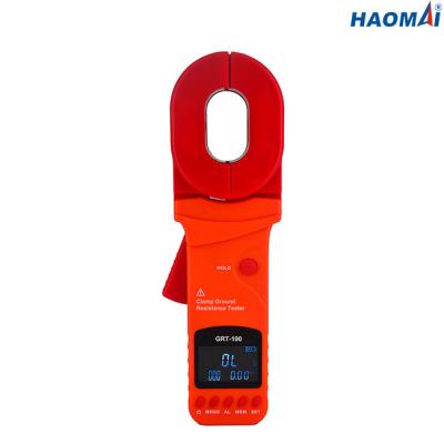 China 40A AC Clamp Ground Resistance Tester , Antiinterference Earth Resistance Clamp Meter for sale