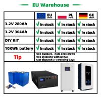 China EV LF280K Lifepo4 300Ah 320Ah 280ah Lifepo4 Battery Cells 6000 Times for sale