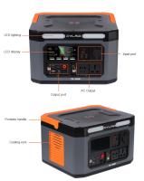 China Aluminum Shell Lithium Iron Phosphate Battery Portable Power Station for Outdoor Home for sale