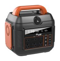 China Portable Car Battery Pack Booster With LED Display And 600W 220V Output Jump Starter for sale