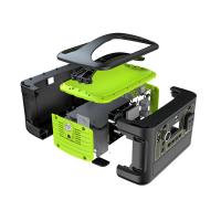 China Outdoor Activities Portable Solar Generator 1000W Inverter Lifepo4 Lithium Battery for sale