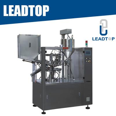 China Automatic Tube Filling And Sealing Machine PLC Controller And Color Touch Screen for sale