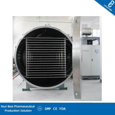 China Split Structure Vacuum Freeze Dryer 162 Kw Power Consumption 380V / 50HZ Power for sale