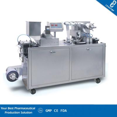 China Alu Alu Blister Packing Machine Easy Change Moulds And Saving Material for sale