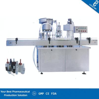 China 5ml - 100ml Range Liquid Filling Machine 30 - 40 Bottles / Minute Speed for sale