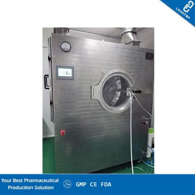 China Food Grade Film Coating Machine , Tablet Coating Equipment With Programmable PLC for sale