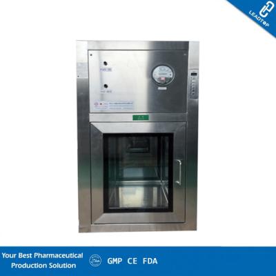 China Stainless Steel Static Type Laboratory Pass Box  / Pass Through Chamber for sale
