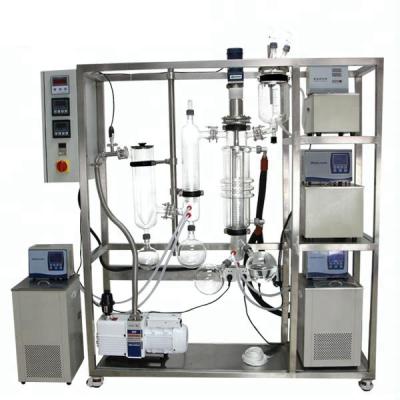 China CBD And Herb Extraction Machine , Automatic Molecular Distillation Apparatus for sale