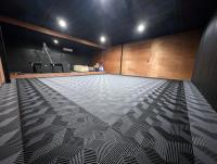 China Waterproof Epoxy Floor with Durable Ribbed Surface for Garages for sale