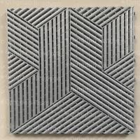 China Interlocking Garage Floor Tile 400x400x18mm 40 Ton Load Capacity Heavy Duty PP for sale
