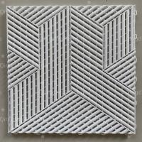 China Interlocking Garage Floor Tile 400x400x18mm 40 Ton Load Capacity Heavy Duty PP for sale