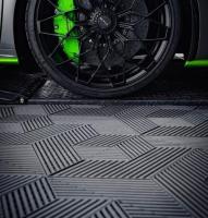 China Customized 400x400mm Interlocking Garage Floor Tiles - UV Resistant, Waterproof, 2-Year Warranty for sale