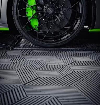 China Customized 400x400mm Interlocking Garage Floor Tiles - UV Resistant, Waterproof, 2-Year Warranty for sale
