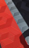 China 18mm Diamond Lite Grip Garage Floor Tiles 400x400mm - Slip Resistant Epoxy Surface for sale