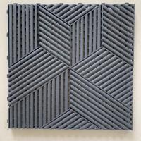 China Interlocking Grey Plastic Garage Floor Tiles for sale