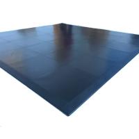 China 300x300mm Polypropylene Dance Floor Tiles - 12mm Thick Snap-Lock Interlocking System for Indoor/Outdoor Use for sale