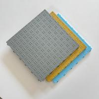 China 18mm Polypropylene Interlocking Garage Floor Tiles 400x400mm with 2500 lbs Load Capacity for sale