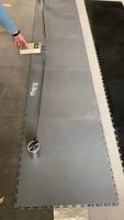 China ESD Interlocking PVC Flooring Tiles 498x6.5mm with 10^3-10^5 Ohm Conductive Resistance for Static Control for sale