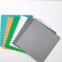 China Waterproof PVC Garage Floor Tile 498x498x6.5mm - Interlocking Anti-Slip Surface for Indoor Outdoor Use for sale