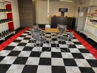 China Readygo RIB400 18mm Polypropylene Interlocking Garage Floor Tiles 400x400mm 2500 lbs Capacity for sale