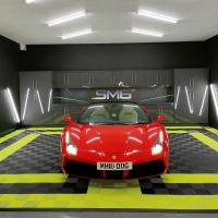 China 400×400×18mm Temperature Resistant Polypropylene Interlocking Garage Floor Tiles -22°F to 248°F Range for sale