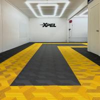 China 18mm Polypropylene Interlocking Garage Tile Plastic Garage Floor Tiles for sale