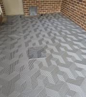 China Anti Aging Modular Garage Flooring With Polyurethane Topcoat for sale