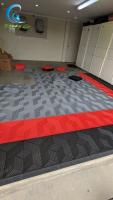 China Interlocking Garage Floor Tiles 400x400x18mm 40 Ton Load Capacity PP Material for sale