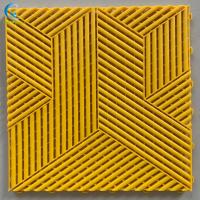 China 400mm * 400mm PP Garage Floor Durable Modular Interlocking Tiles for sale