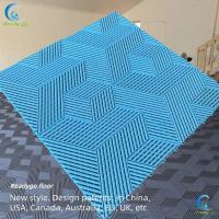China Stain Resistant Garage Tiles Interlocking High Impact Resistance High Durability for sale
