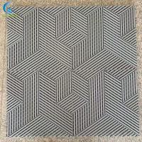 China Interlocking Garage Tile 18mm UV Stabilized 400x400mm for Weather Resistant Outdoor Flooring for sale