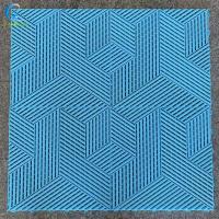 China Interlocking Garage Tile 18mm UV Stabilized 400x400mm for Weather Resistant Outdoor Flooring for sale