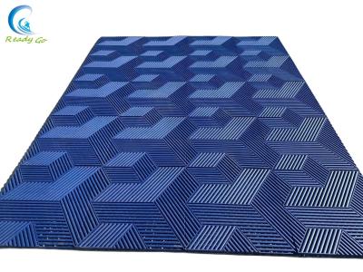 China Interlocking Garage Tile 400x400x18mm 100% PP Bearing Capacity Over 40 Tons Heavy Duty Flooring for sale