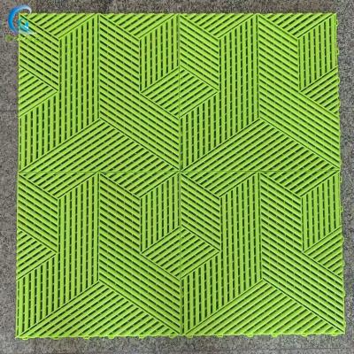 China 400x400x18mm Garage Floor Tile High Impact Resistance 30 Ton Capacity for Workshops for sale