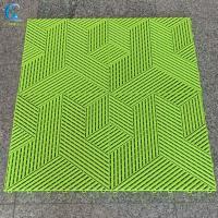 China Interlocking Garage Tile 400x400x18mm 30 Ton Capacity Heavy Duty Flooring for sale