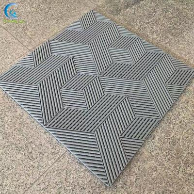 China Interlocking Garage Floor Tiles 400x400mm 18mm Thick 30 Ton Weight Capacity Click Installation for sale