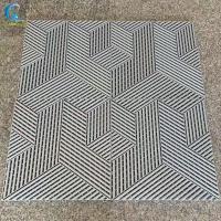 China 18mm 3D Cubi Garage Floor Tile 400x400mm Heavy Duty for Workshop and Basement for sale