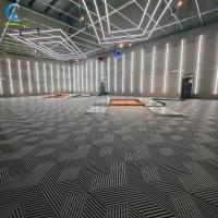 China Waterproof Interlocking Garage Floor Tile 15.75x15.75in 0.7in Thick Black 6.25 Tiles per Sqm for sale