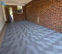 China UV Resistant Heavy Duty Garage Floor Tile 2500 Lbs Weight Capacity Polypropylene for sale