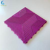 China Interlocking Garage Floor Tiles 400x400mm 18mm Thickness 30 Ton Load Capacity for sale
