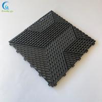 China 400x400x18mm Garage Floor Tile High Impact Resistance 30 Ton Capacity Click Installation for sale