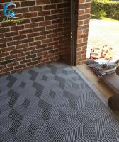 China UV Resistant Heavy Duty Garage Floor Tile 2500 Lbs Weight Capacity Polypropylene for sale